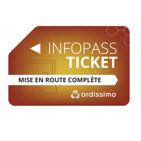 Ticket Infopass présentation et mise en fonction complète