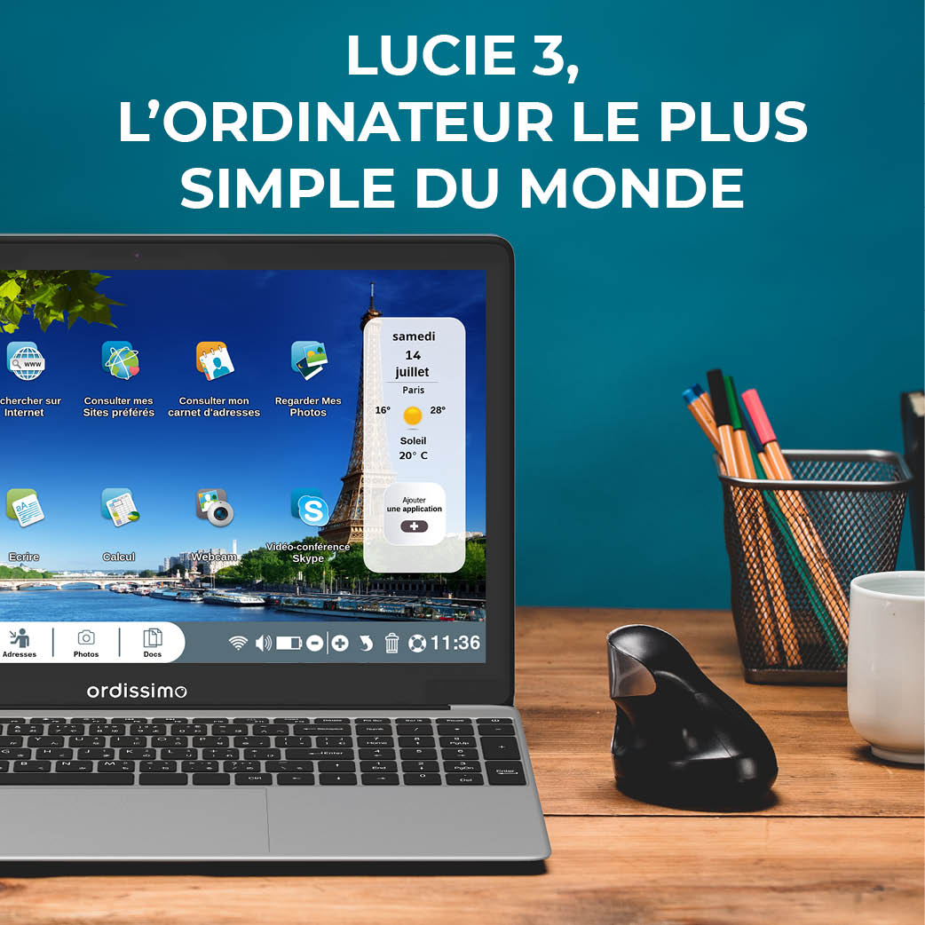 Portable 15" Lucie 3 Ordissimo