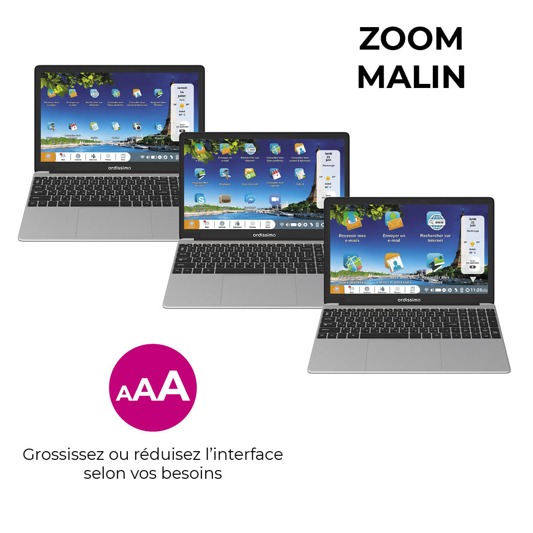 Portable 15" Lucie 3 Ordissimo