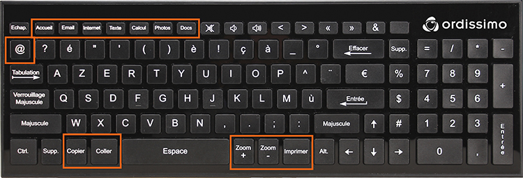 clavier simplifié ordissimo