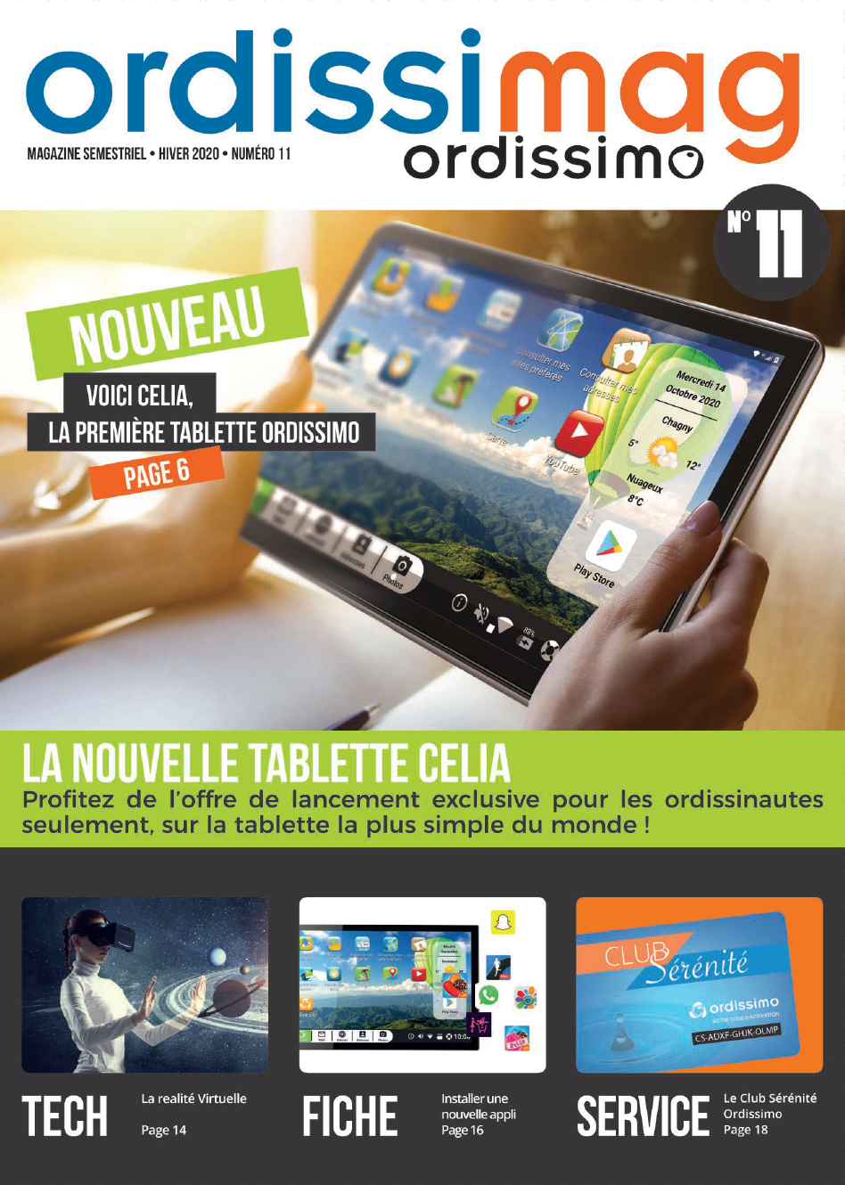 Le magazine Ordissimag n°11 est sorti ! - Ordissimo, des technologies ...